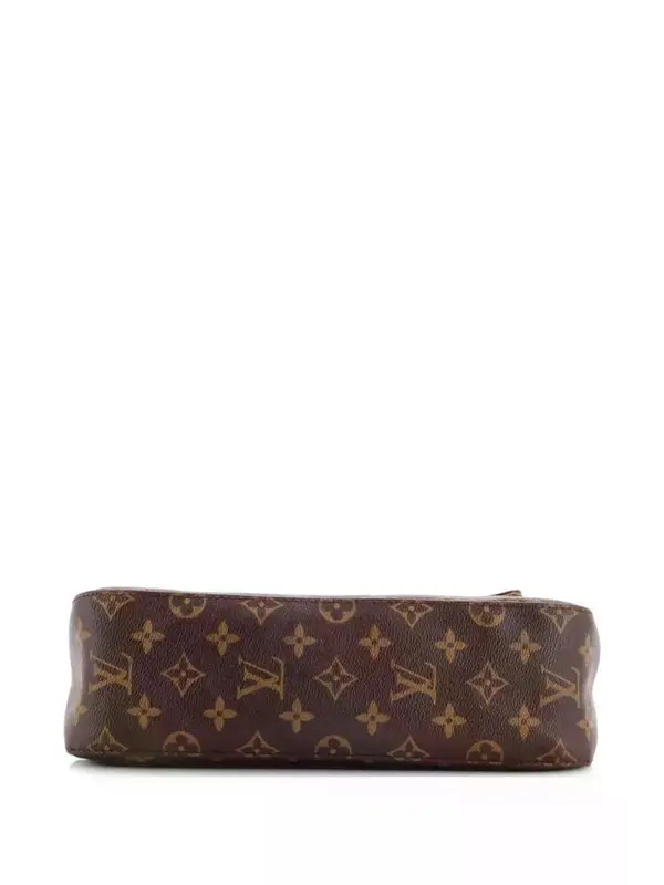 LOUIS VUITTON Looping Handbag Monogram Canvas Mini Satchel