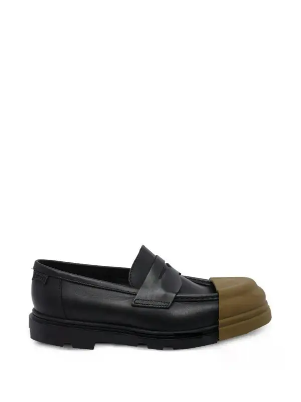 Camper Removable Toe Loafers - Black