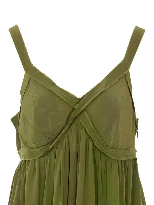 Essentiel Antwerp V-neck Flared Maxi Dress