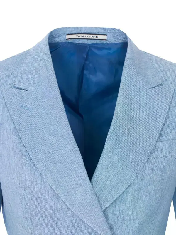 Tagliatore Double-breasted Blazer - Blue