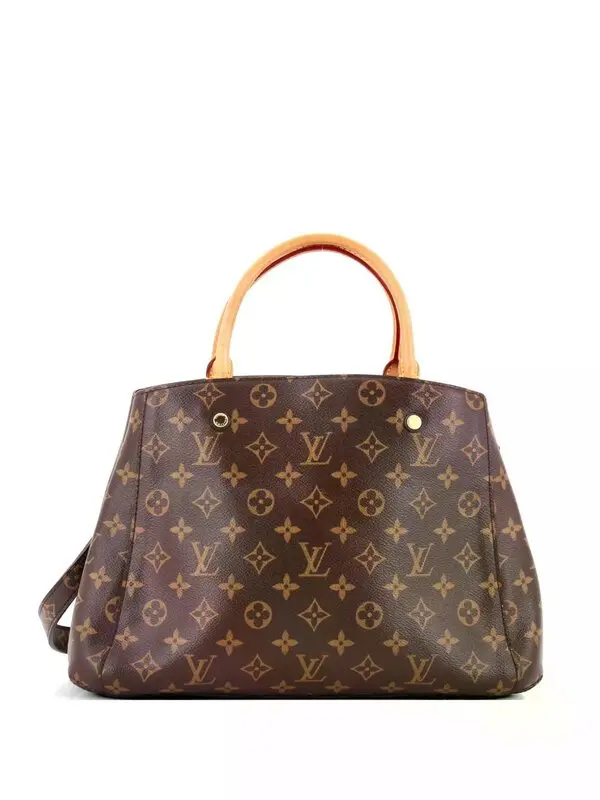 LOUIS VUITTON Montaigne Handbag Monogram Canvas Mm Tote Bag