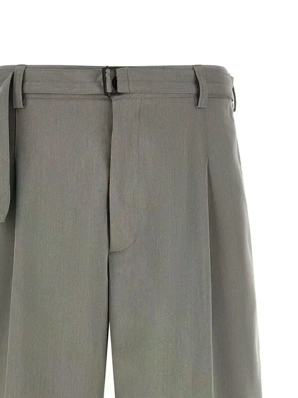 CELLAR DOOR Belted Shorts