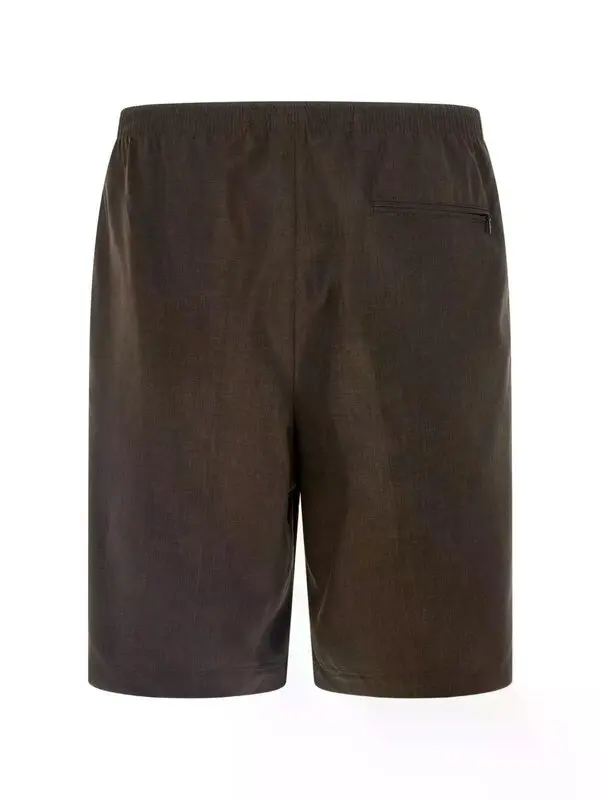 CELLAR DOOR Arno Pleated Bermuda Shorts