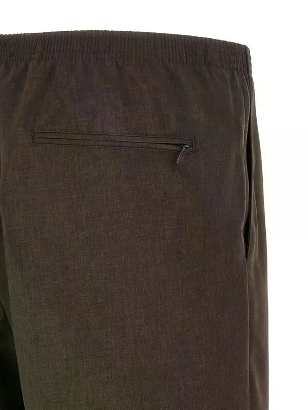 CELLAR DOOR Arno Pleated Bermuda Shorts