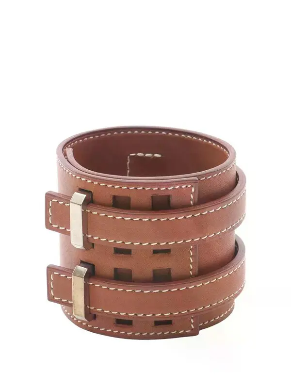 Hermès 2002 Barenia Cuff Bracelet - Brown