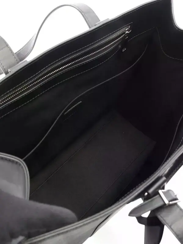 LOUIS VUITTON Monogram Eclipse Sac Plat 24h Tote Bag