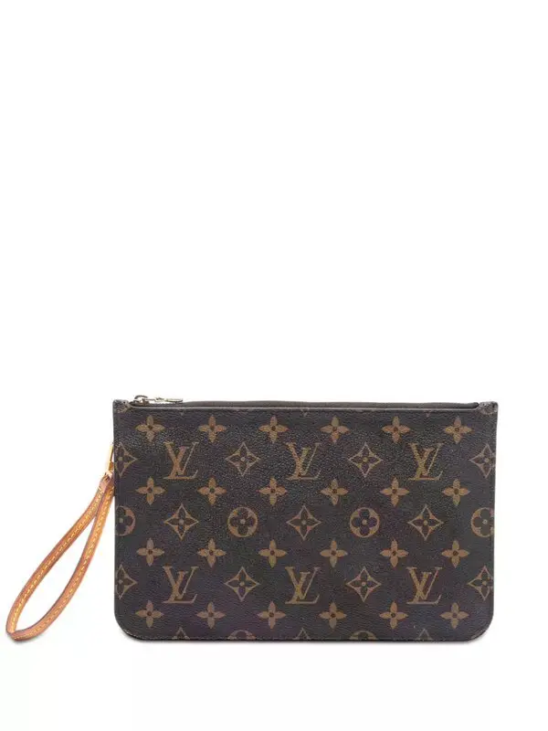 LOUIS VUITTON Neverfull Mm Pouch - Brown