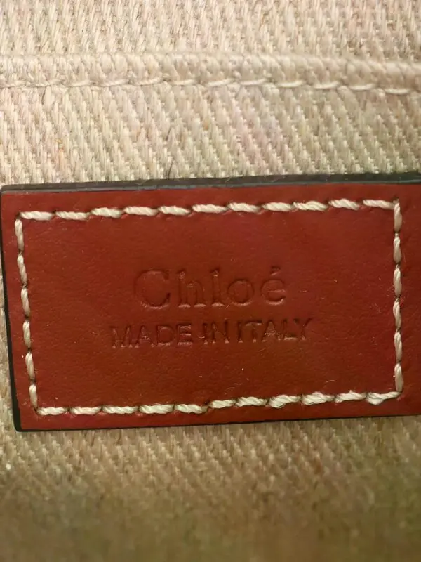 Chloé 2010-2026 Mini Canvas Woody Satchel