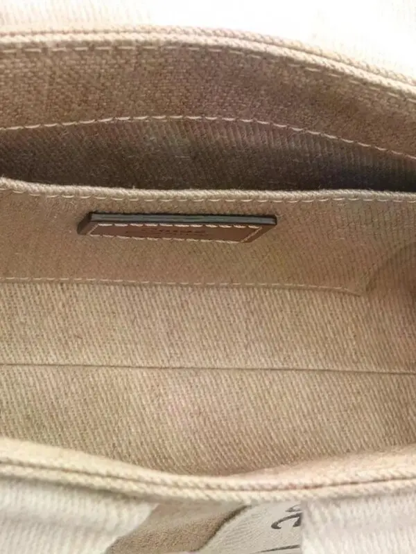 Chloé 2010-2026 Mini Canvas Woody Satchel