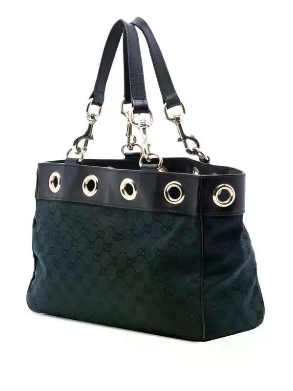 Gucci Medium Gg Canvas Positano Tote Bag