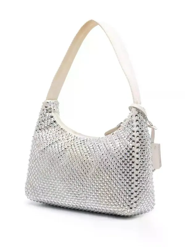 Prada 2019-2025 Re-edition 2000 Mini Shoulder Bag - White