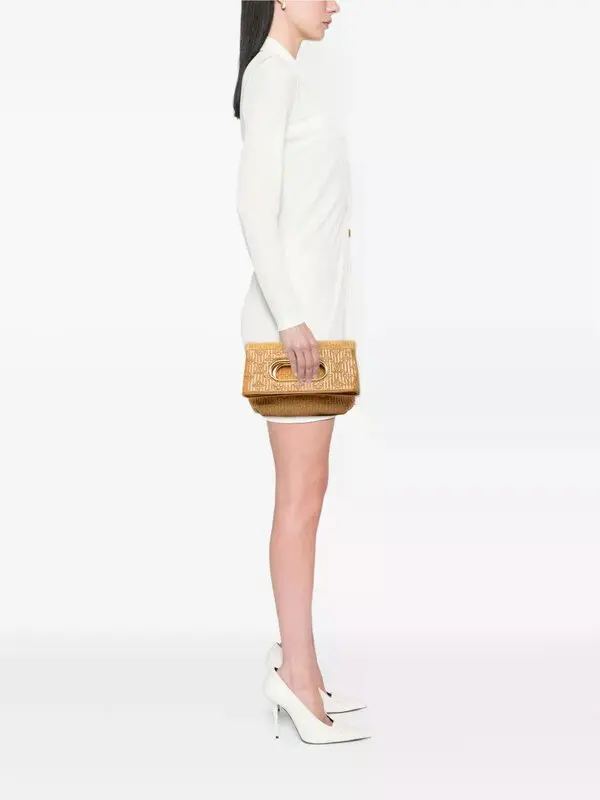 LOUIS VUITTON 2008 Monogram Motard After Dark Clutch - Brown