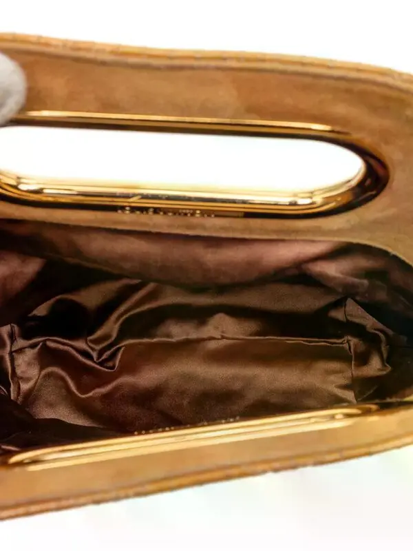 LOUIS VUITTON 2008 Monogram Motard After Dark Clutch - Brown