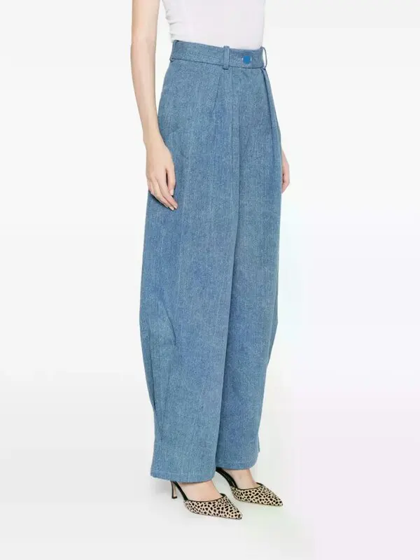 ROWEN ROSE High-waist Carrot Jeans