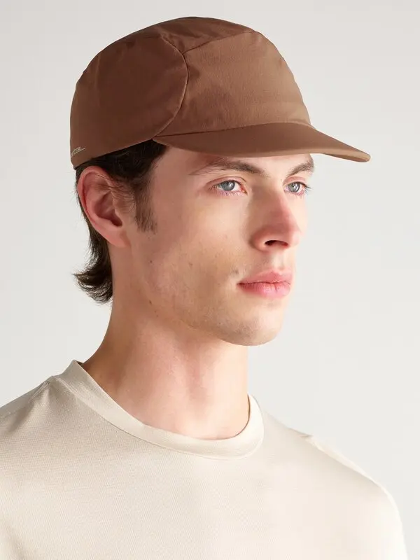 PORTAL Radius Logo-print Cap - Orange