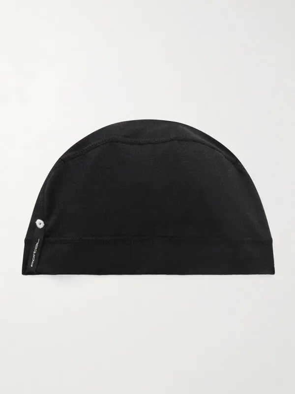 PORTAL Drift Merino Wool-blend Beanie - Black