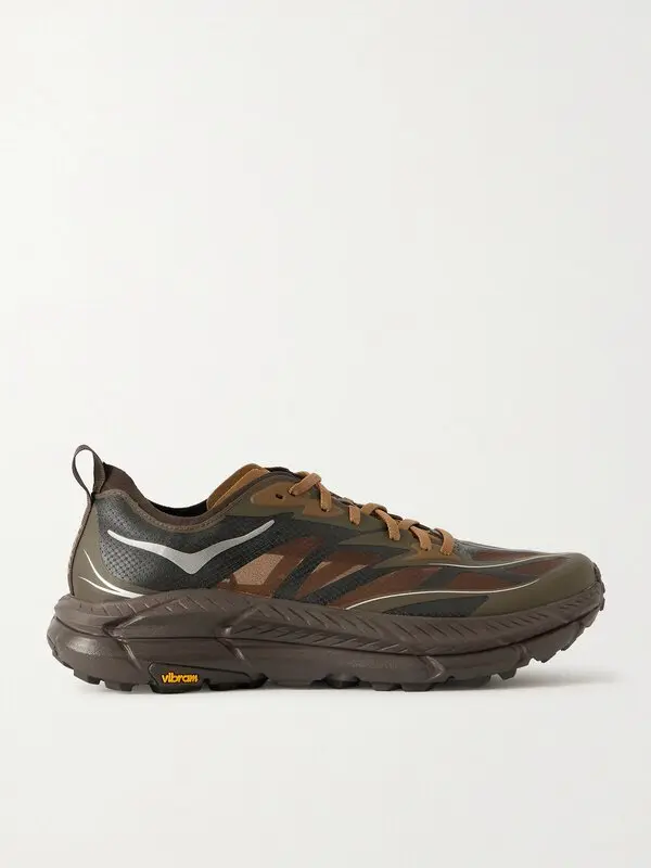 HOKA® Mafate Speed 4 Lite Ripstop Sneakers - Brown