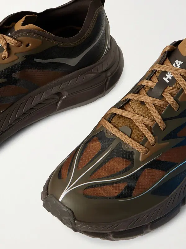 HOKA® Mafate Speed 4 Lite Ripstop Sneakers - Brown