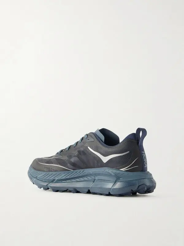 HOKA® Mafate Speed 4 Lite Ripstop Running Sneakers - Blue