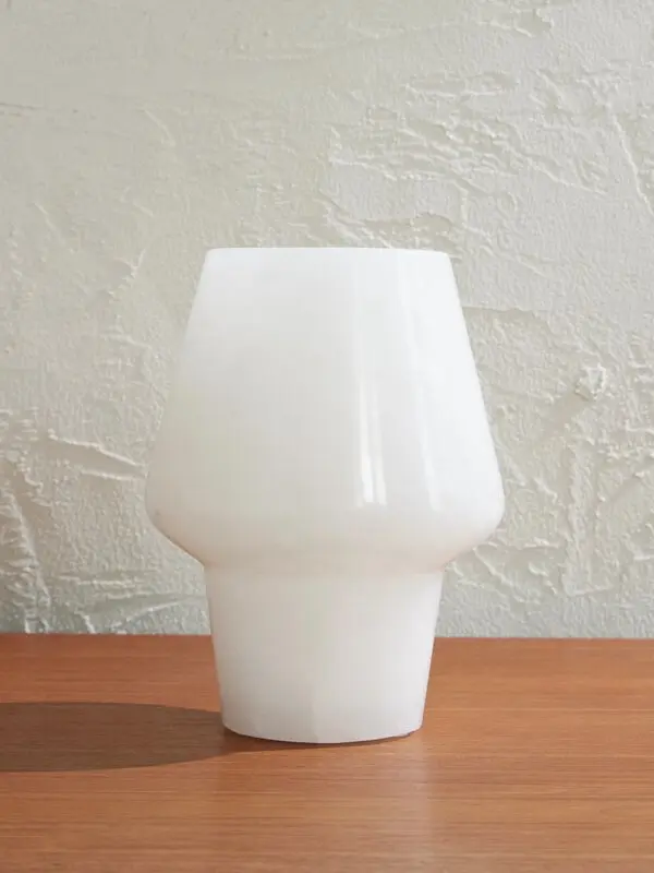 SOHO HOME Ava Alabaster Vase - Neutrals