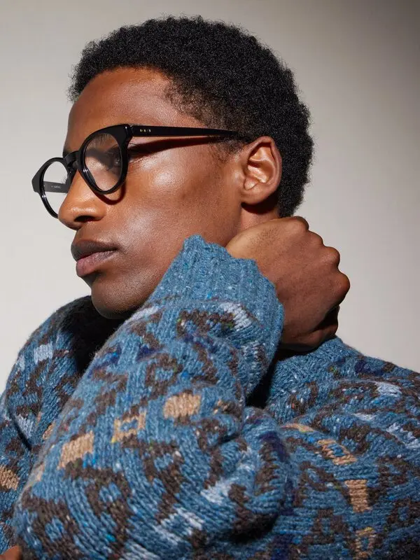 Loewe Round Acetate Eyeglasses