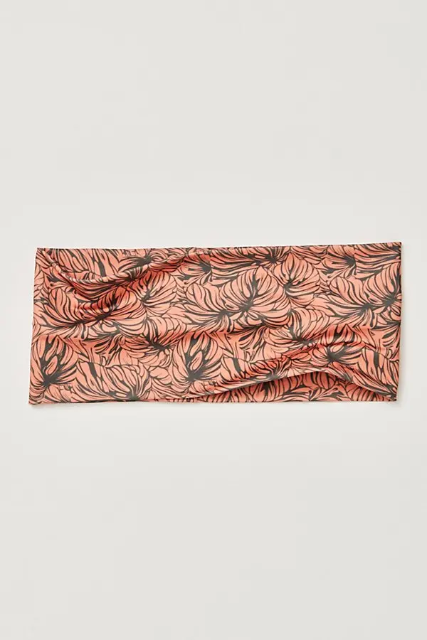 Free People Summit Soft Headband - Monstera