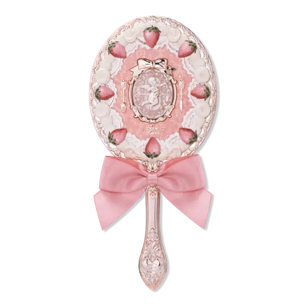 FLOWER KNOWS Strawberry Cupid Collection Hand Mirror - Milky Pink