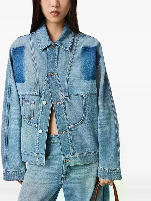 Stella McCartney Paneled Cotton Jacket