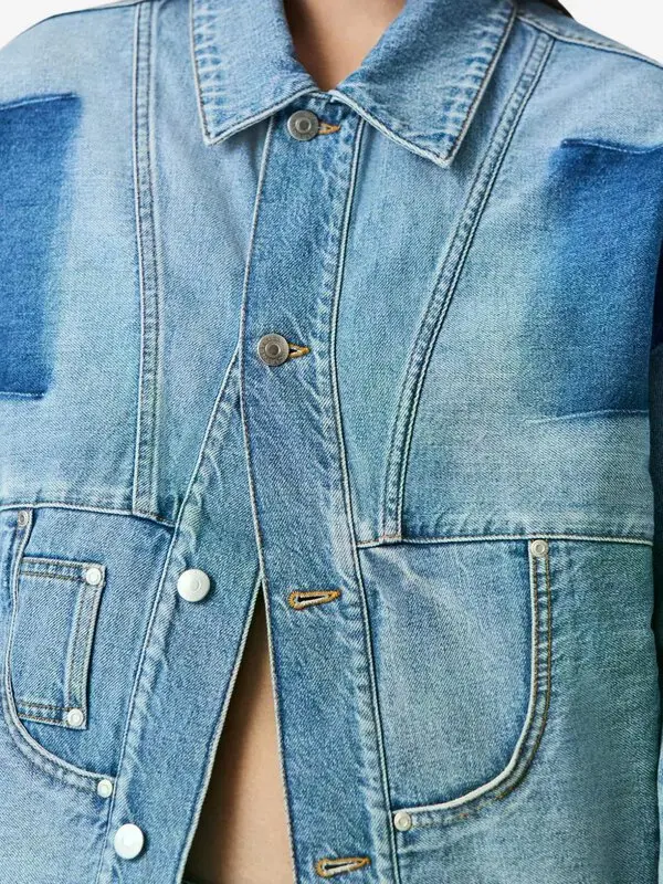 Stella McCartney Paneled Cotton Jacket