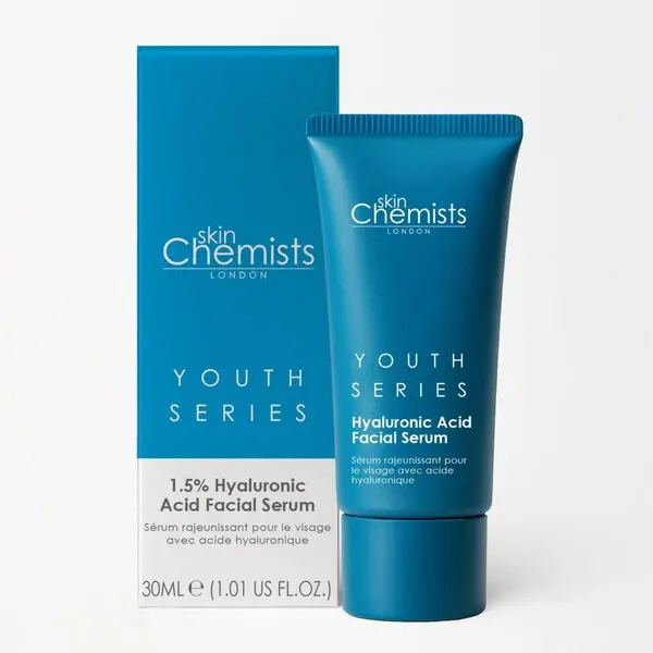 SKIN CHEMISTS 1.5% Hyaluronic Acid Facial Serum 30ml - Blue