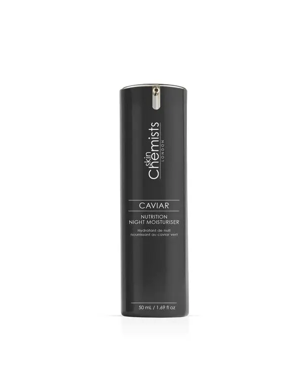 SKINCHEMISTS Caviar Nutrition Night Moisturizer 50ml - Black