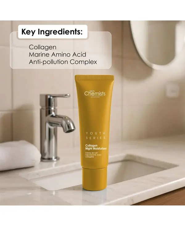 SKIN CHEMISTS 1% Collagen Night Moisturizer 50ml