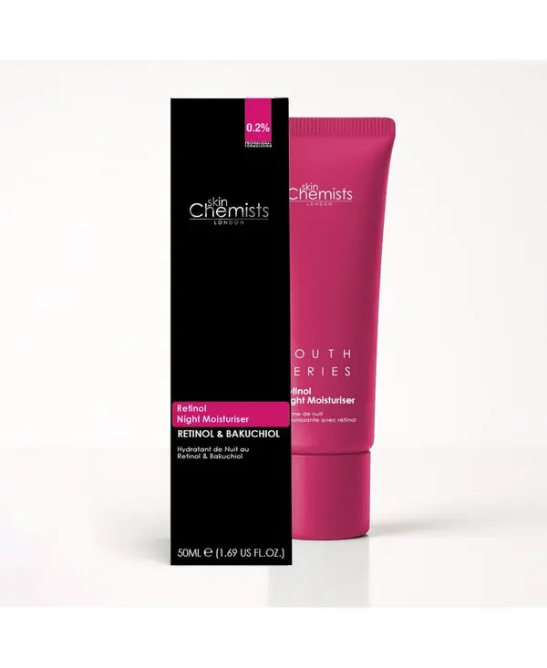 SKIN CHEMISTS Retinol Bakuchiol Night Moisturizer 50ml - Assorted Pre-pack