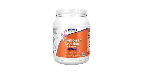 NOW FOODS Sunflower Lecithin Pure Powder - No Color