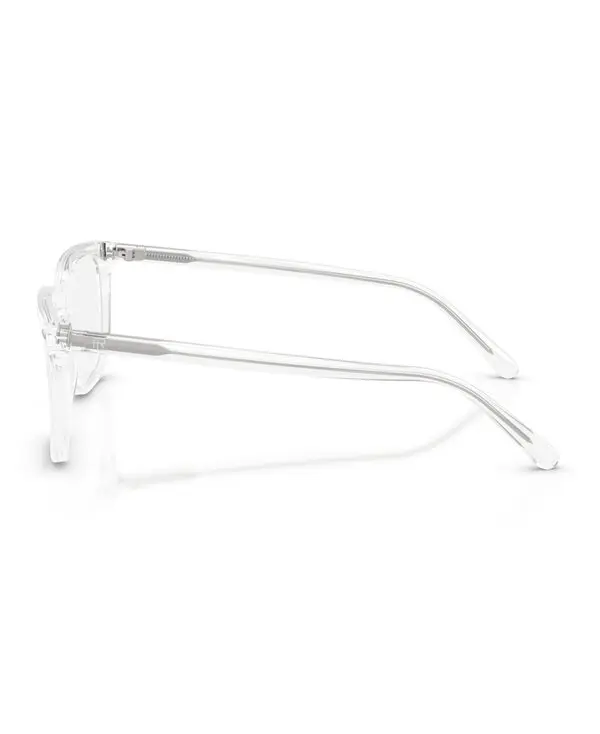 Ralph Lauren Rectangle Full Rim Eyeglasses - Transparent