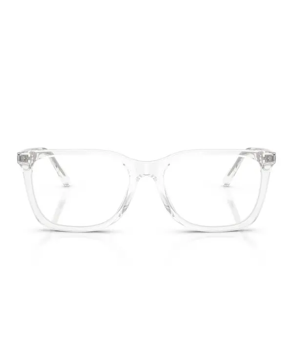 Ralph Lauren Rectangle Full Rim Eyeglasses - Transparent