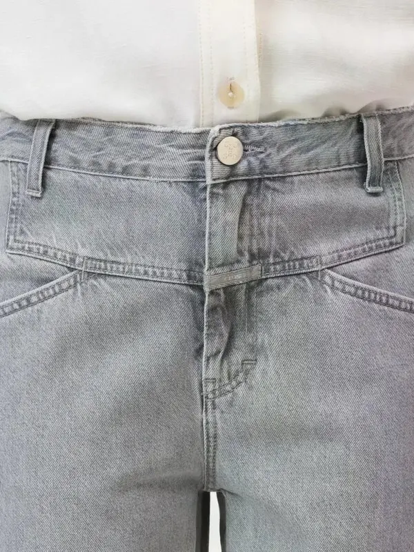 Closed Stover-x Wide Leg Jeans - Grey