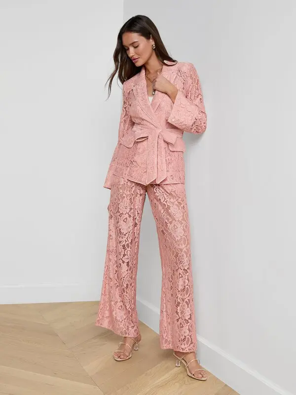 L'Agence Jordana Lace Blazer