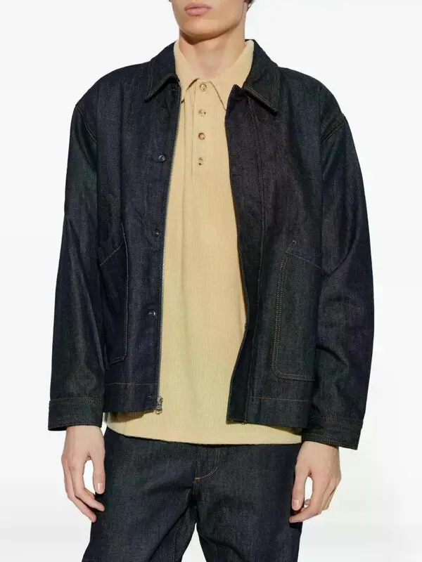 Rag & Bone Denim Zip-up Jacket