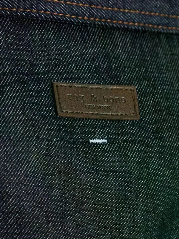 Rag & Bone Denim Zip-up Jacket