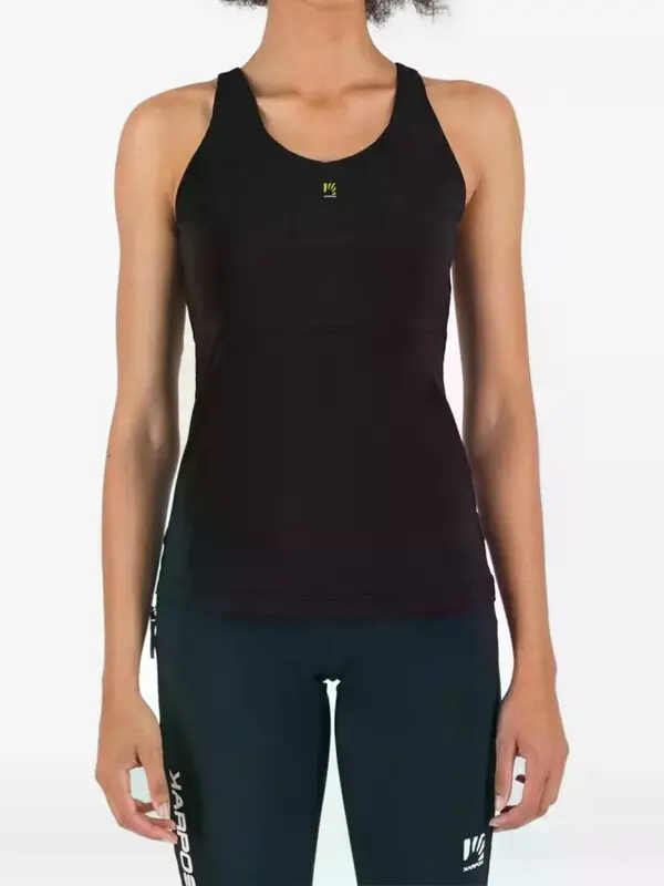 KARPOS Colour-block Racer Back Top