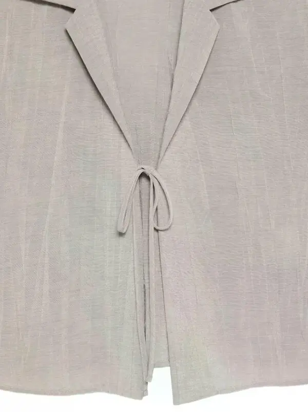 ALYSI Crinkle-tie Blouse