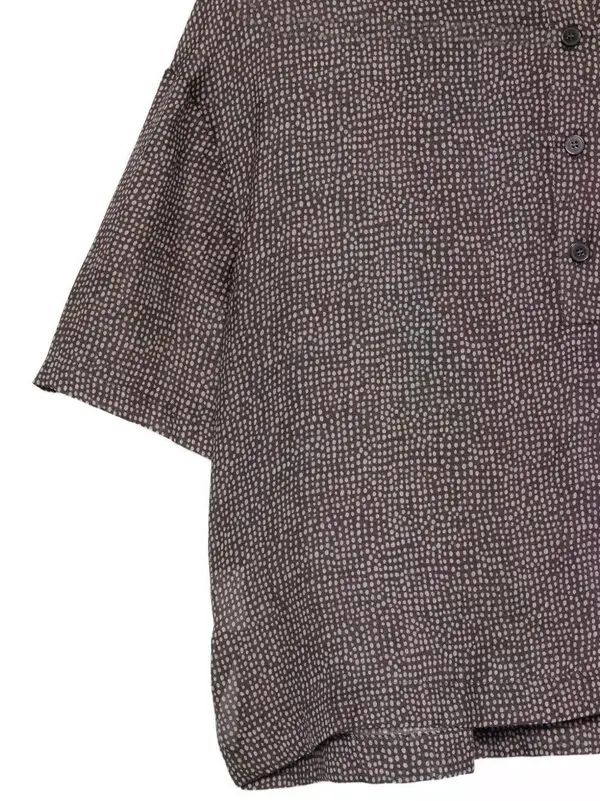 ALYSI Polka-dot Polo Top