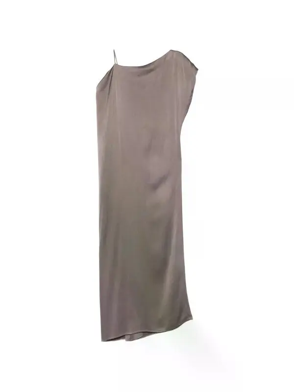 ALYSI Asymmetric Midi Dress - Grey