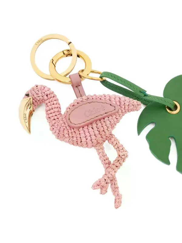 Chloé Symbols Flamingo Bag Charm