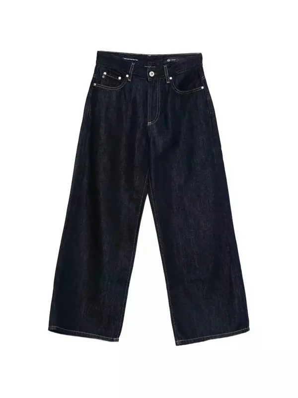 Ag Saige Wide-leg Cropped Jeans