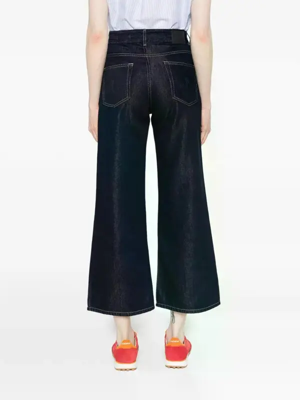 Ag Saige Wide-leg Cropped Jeans
