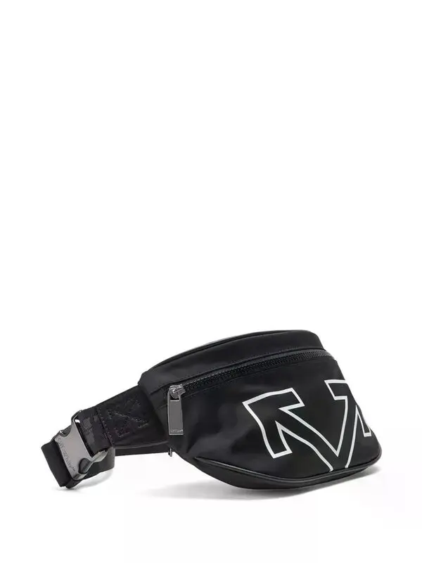 Off-White Heritage Belt Bag With Signature Detailing