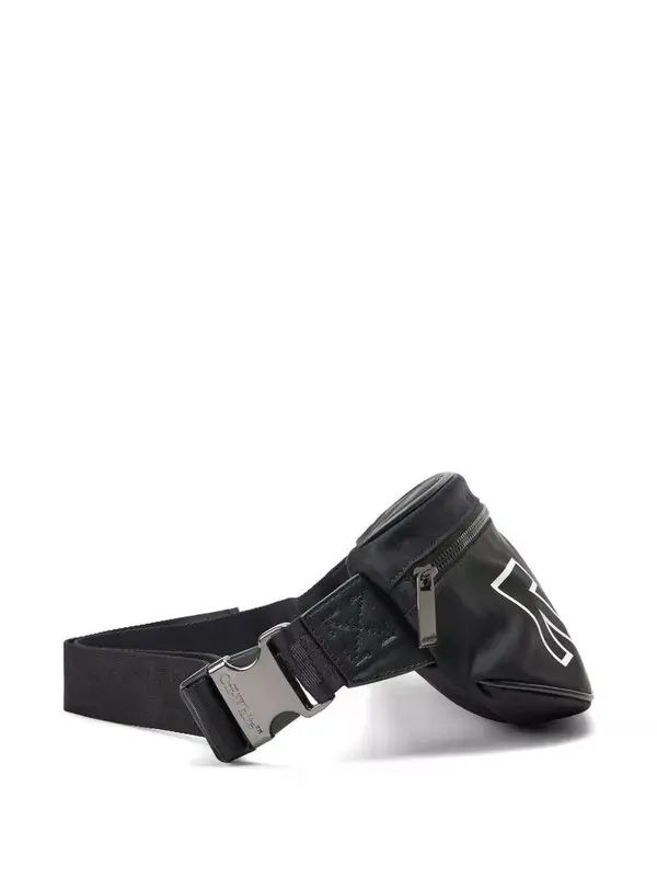 Off-White Heritage Belt Bag With Signature Detailing