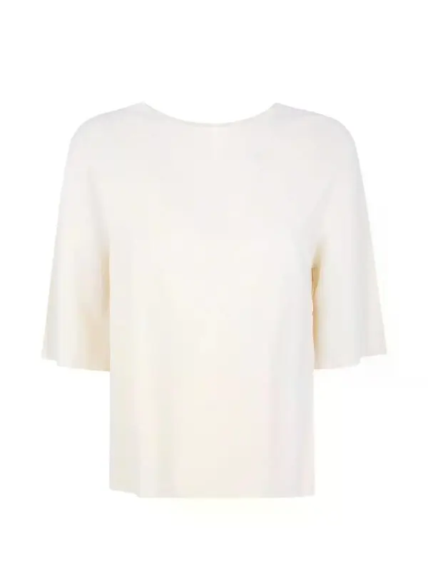 Liviana Conti Short-sleeve Round Neck Sweater